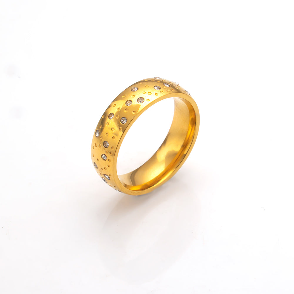 Celeste Starfall Band Ring – Saanvi & Co